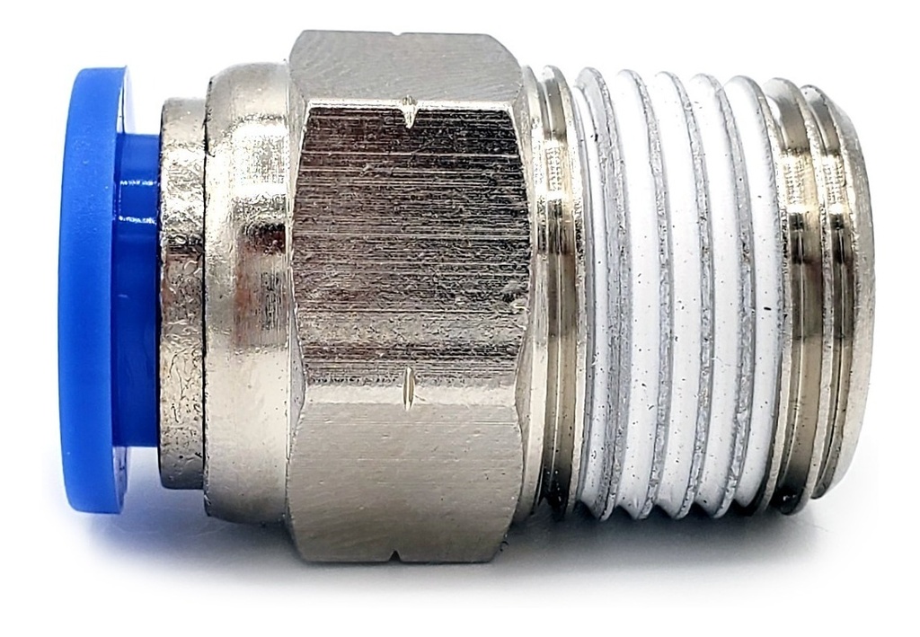 10 Pz De Conector/racor Rápido Neumático Recto 3/8 Npt X10mm | Instrutek